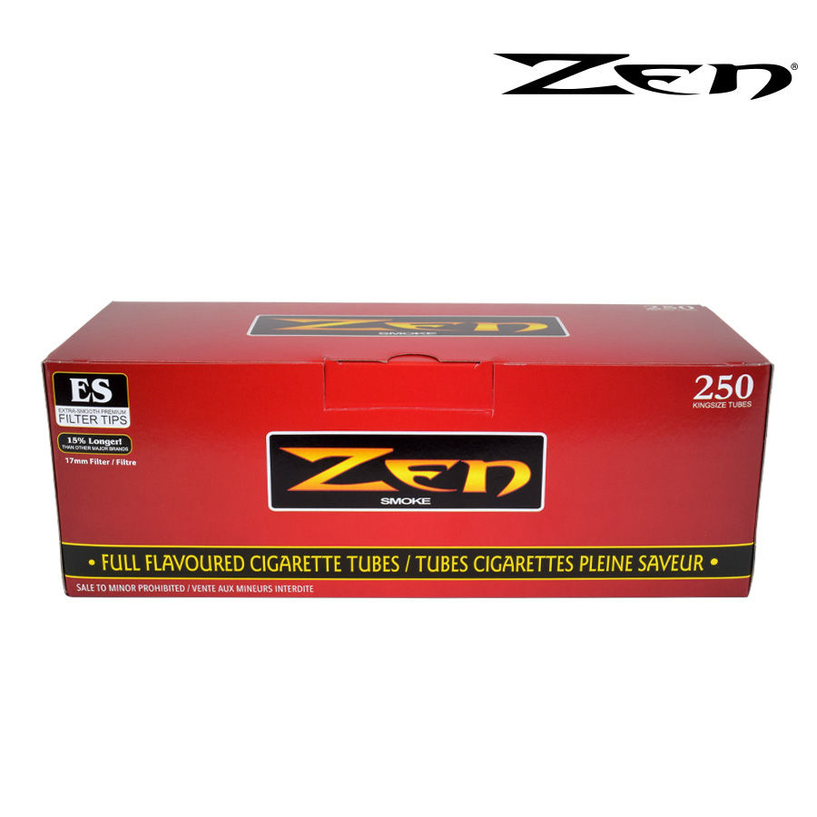 HBI Canada - LARGEST SELECTION OF SMOKE & SCALE PRODUCTS - ZEN FULL FLAVOUR TUBES - 250