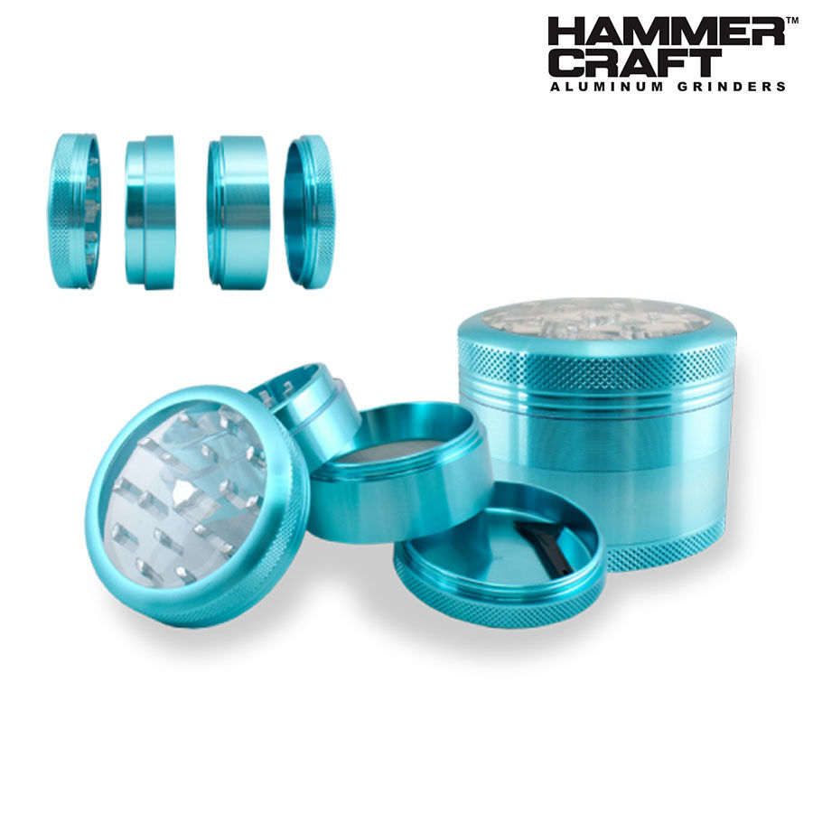 HBI Canada | HAMMERCRAFT 4PC CLEAR TOP GRINDERS