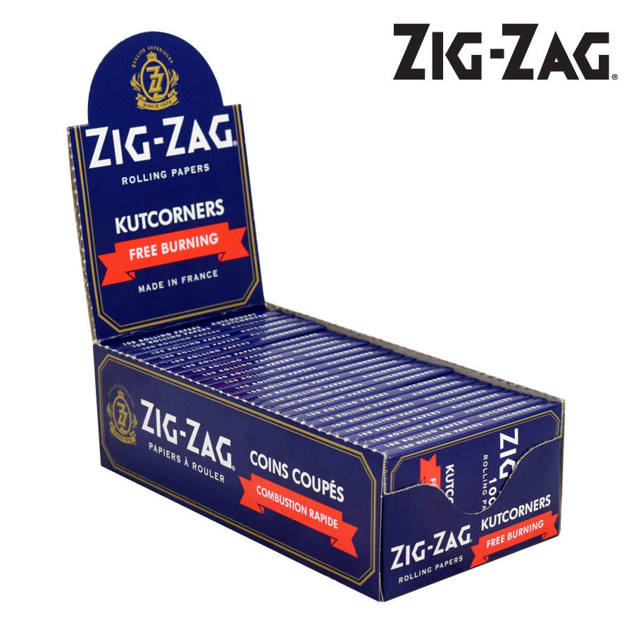 HBI Canada - LARGEST SELECTION OF SMOKE & SCALE PRODUCTS - ZIG ZAG KUTCORNERS BLUE FREE BURN ...